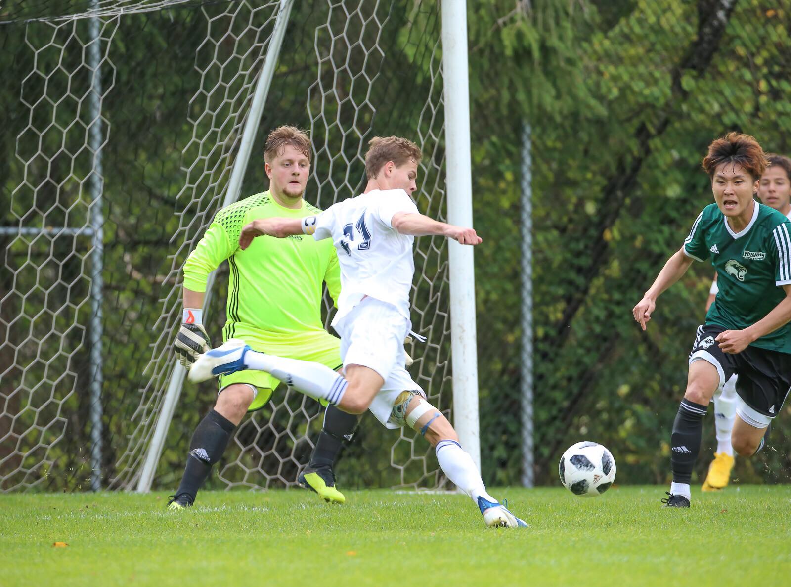 Keith Jackson Named CCAA Men’s Soccer Player of the Year
